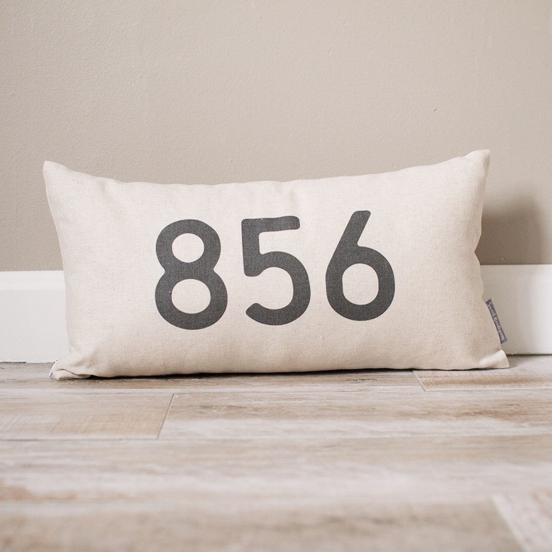 Personalized Area Code Pillow | Personalized Pillow | Custom Gift ...