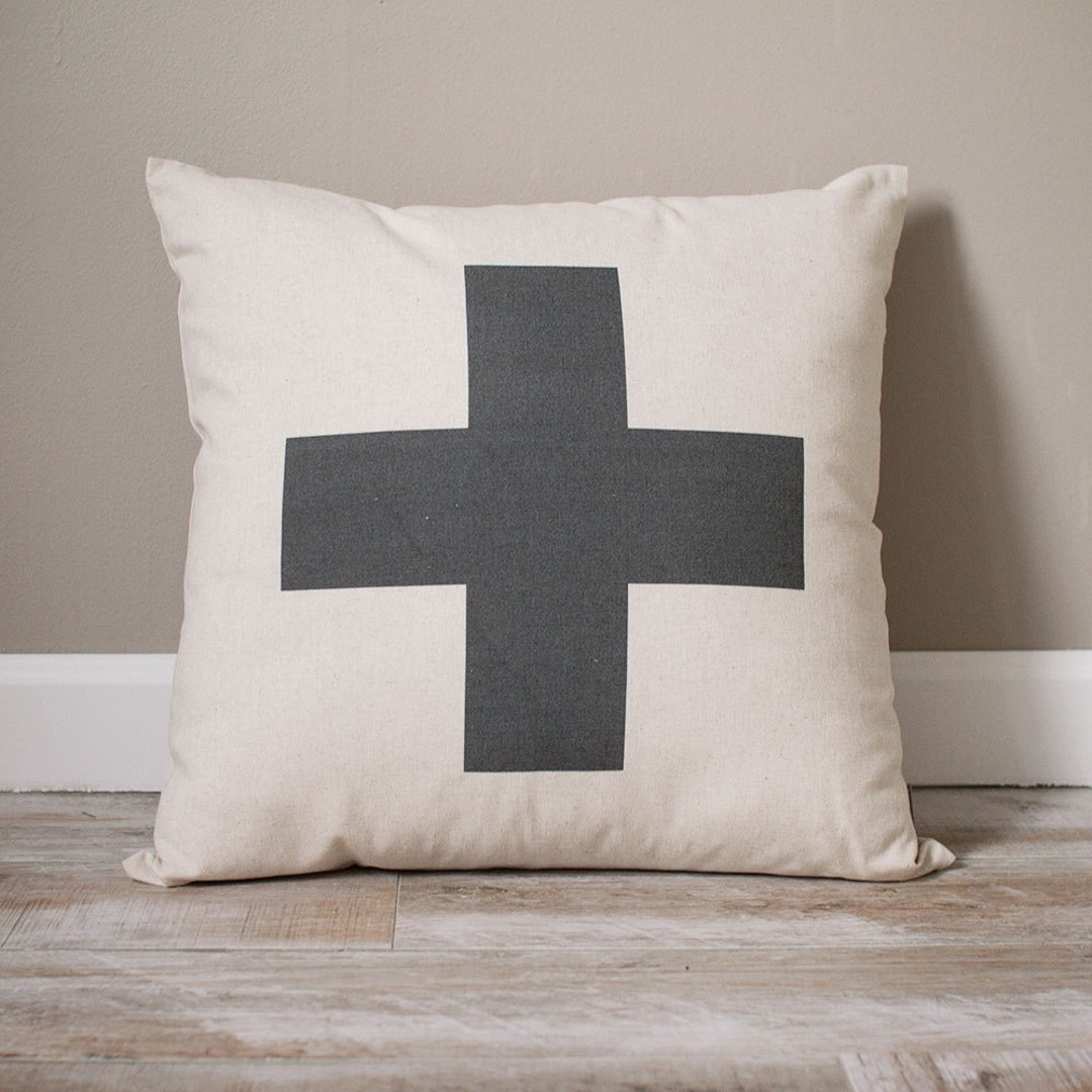 Swiss Cross Pillow | Personalized Pillow | Custom Gift | Monogrammed ...