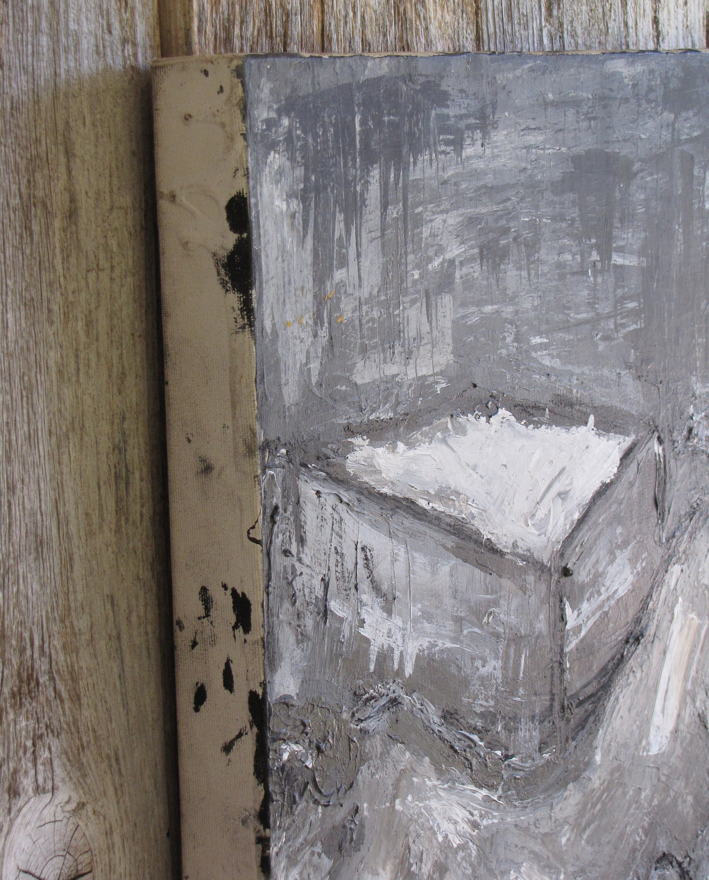Expressionist Oil Painting/ Monochrome Painting/ Abstract Animal ...