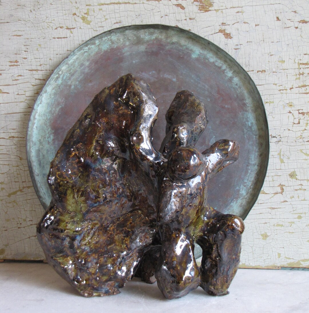 Angel Sculpture/ Figurative Ceramics/ Fine Art Ceramics/ Expressionist ...