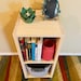 2FT Narrow Deep Bookshelf Assembled Cottage/farmhouse Modern - Etsy