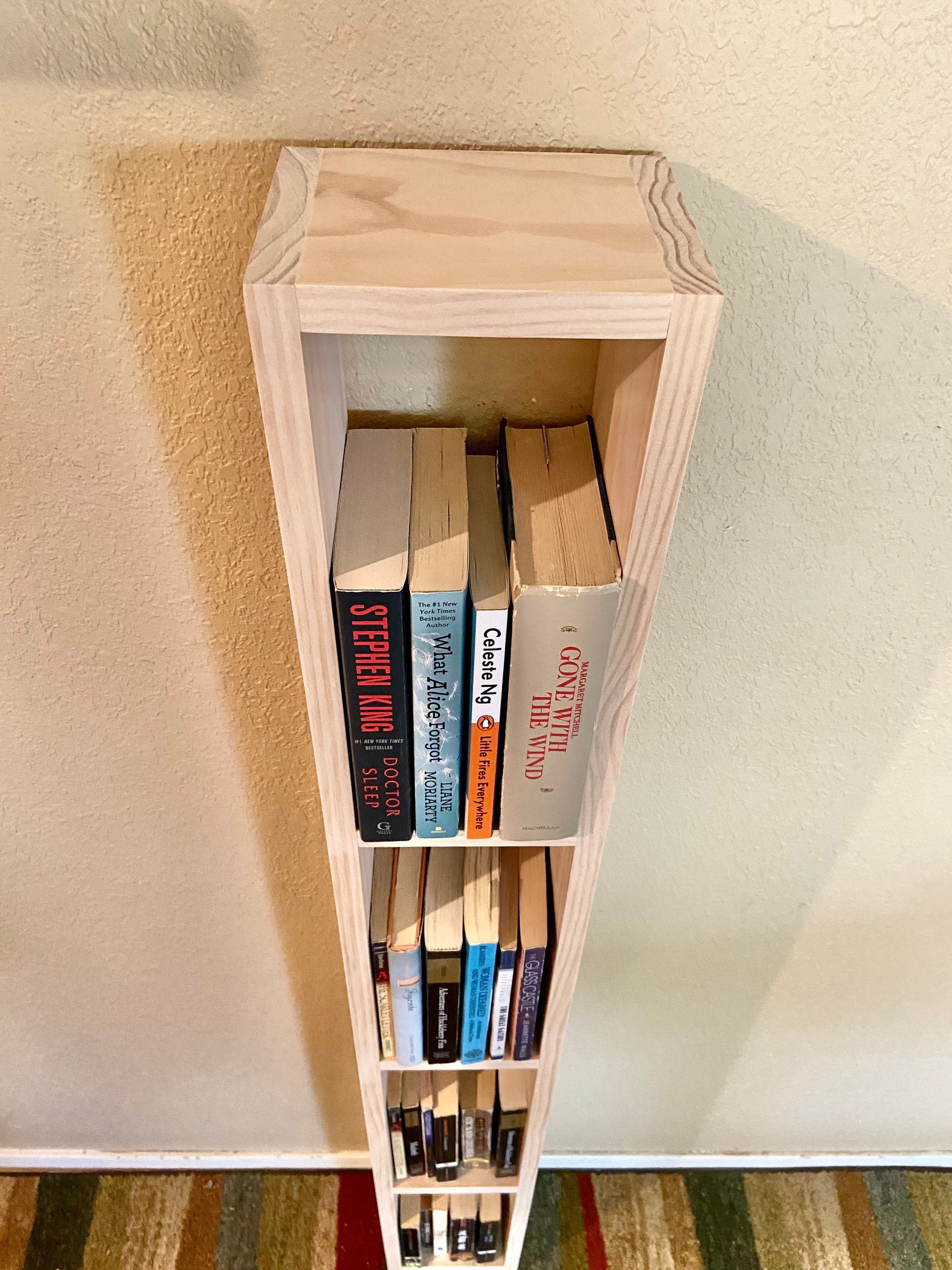 Custom Wood Dvd Shelves
