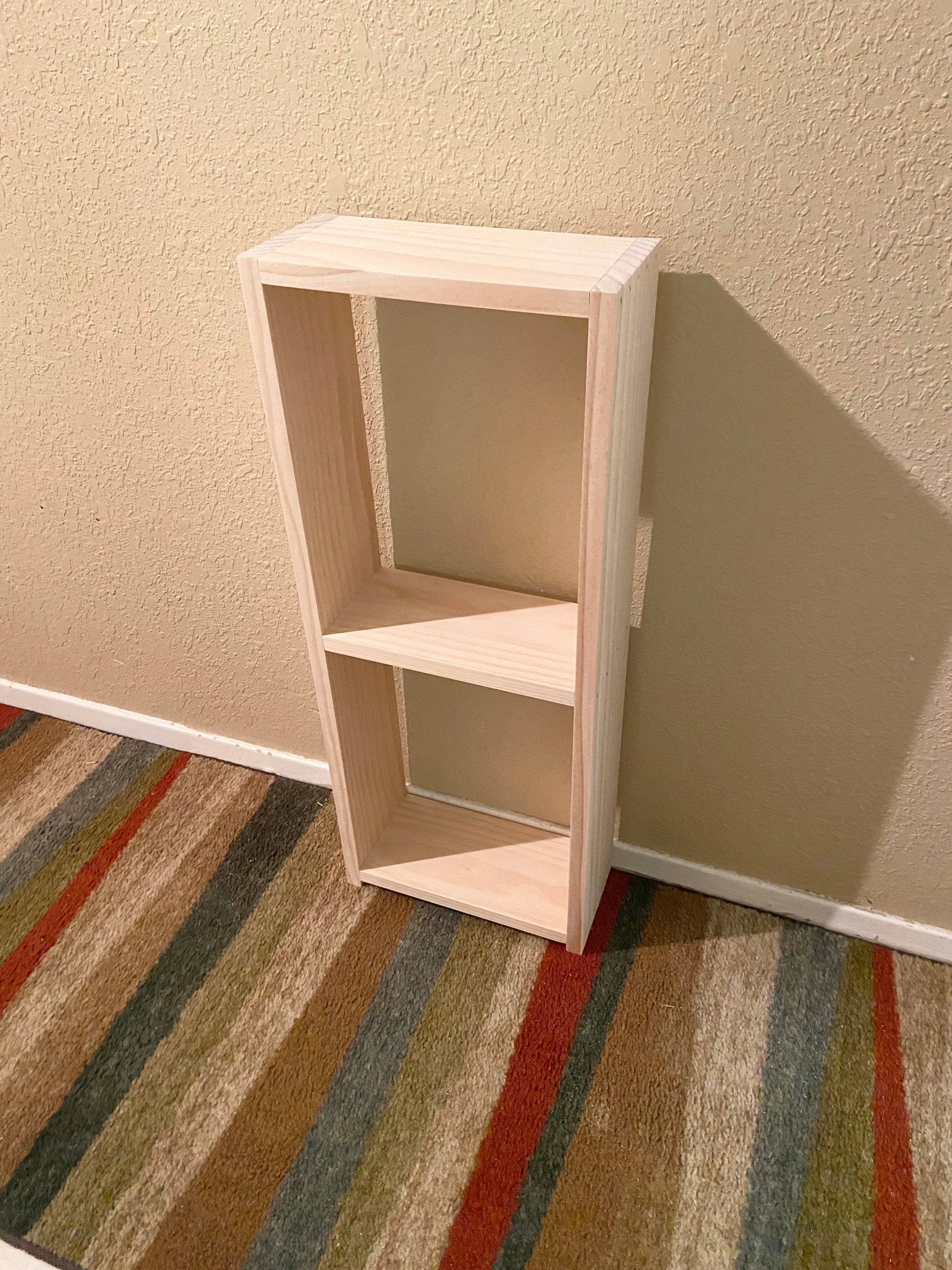 30 Wide Shallow Bookshelf Assembled Furniture Small - Etsy