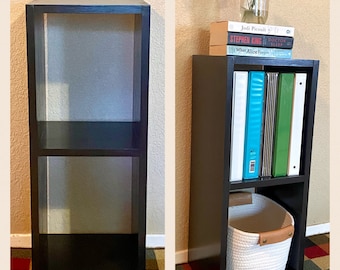 2FT Narrow Deep Bookshelf Assembled Cottage/farmhouse Modern - Etsy