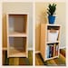 2FT Narrow Deep Bookshelf Assembled Cottage/farmhouse Modern - Etsy