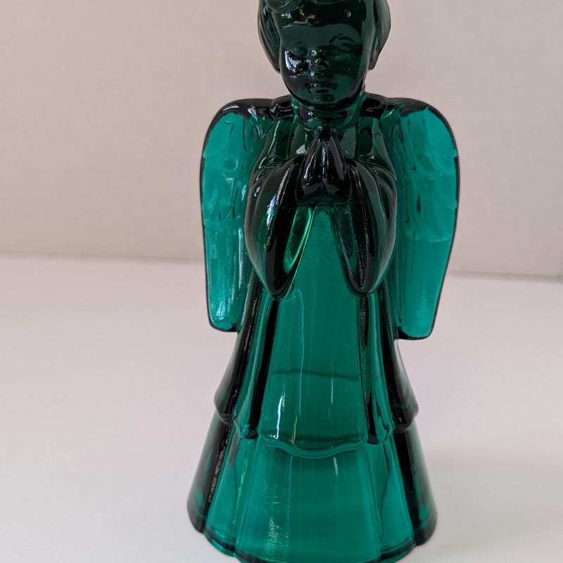 Fenton Art Glass Angel - Etsy