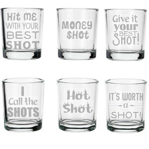 Pat Benatar Hit Me With Your Best Shot Parody Shot Glass Funny Shot ...