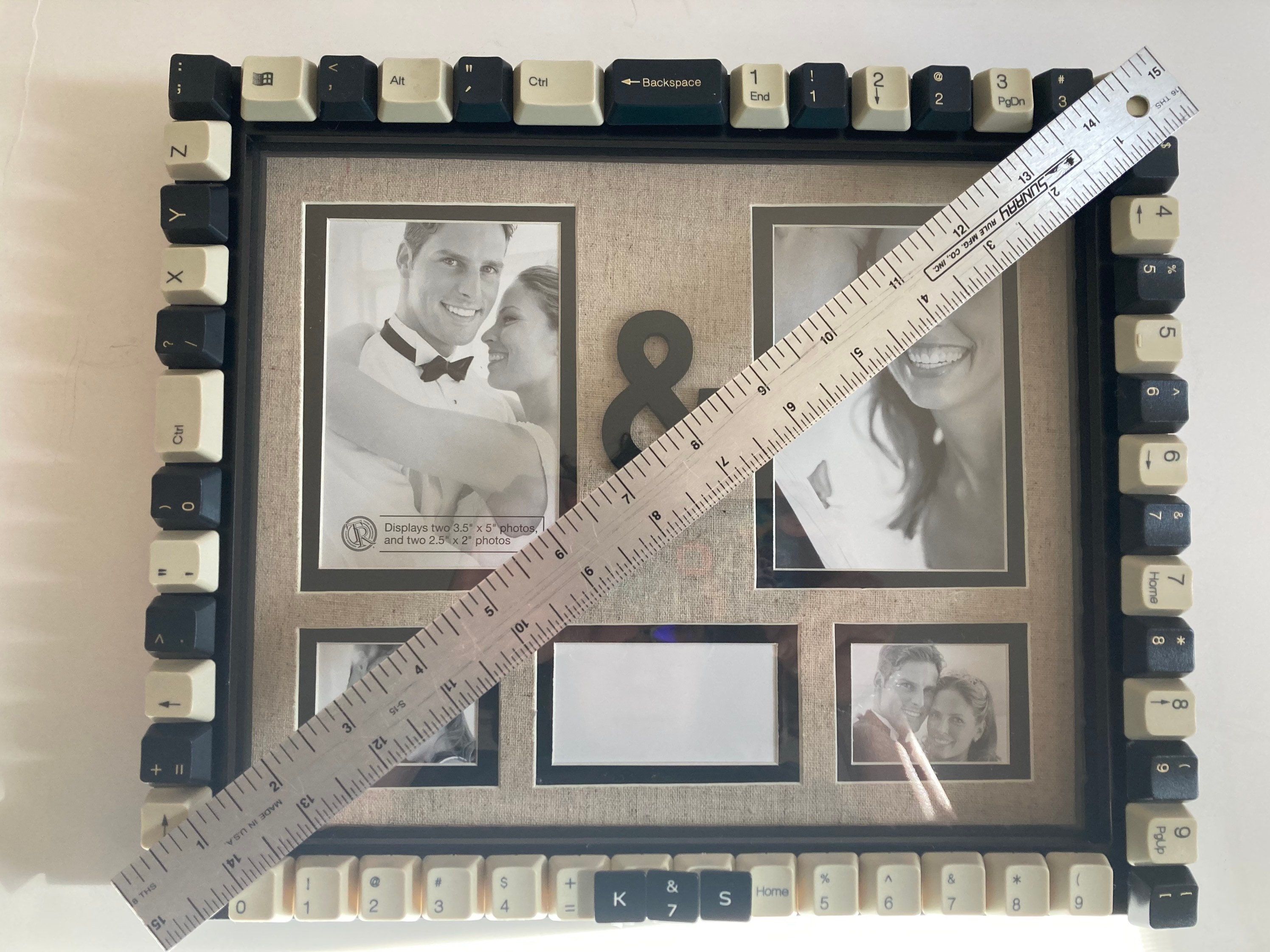 Personalized Upcycled Recycled Computer Keys Keyboard Mosaic - Etsy