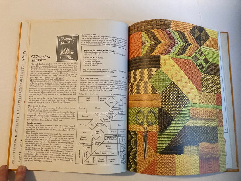 My Mom's Vintage 1970s Creative Hands Book / Volume 1 / - Etsy