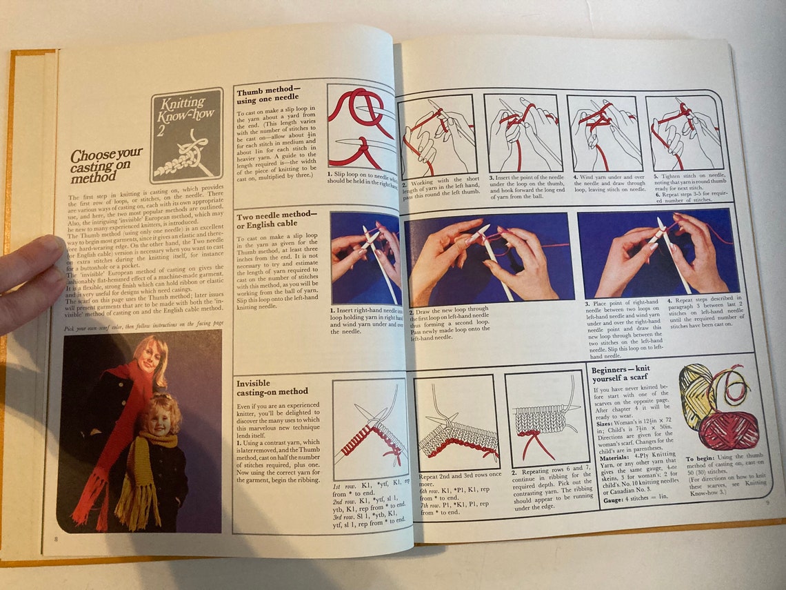 My Mom's Vintage 1970s Creative Hands Book / Volume 1 / - Etsy