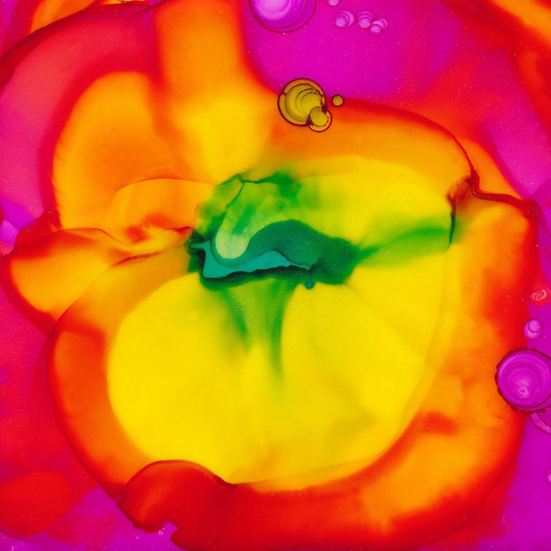 Rainbow Artwork, LGBT Wedding Gift, Rainbow Wall Art, Maximalist Decor ...