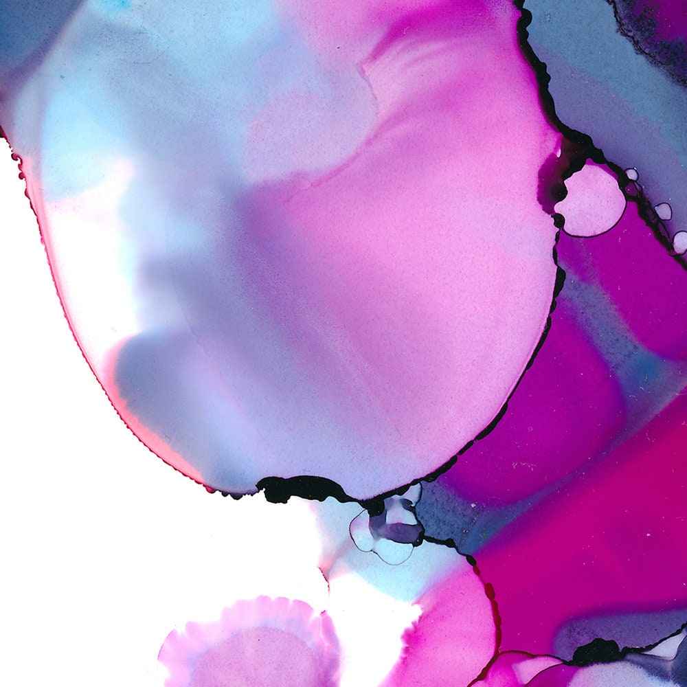 Purple Wall Art, Purple Abstract Art, Purple Art Print, Purple Gifts ...