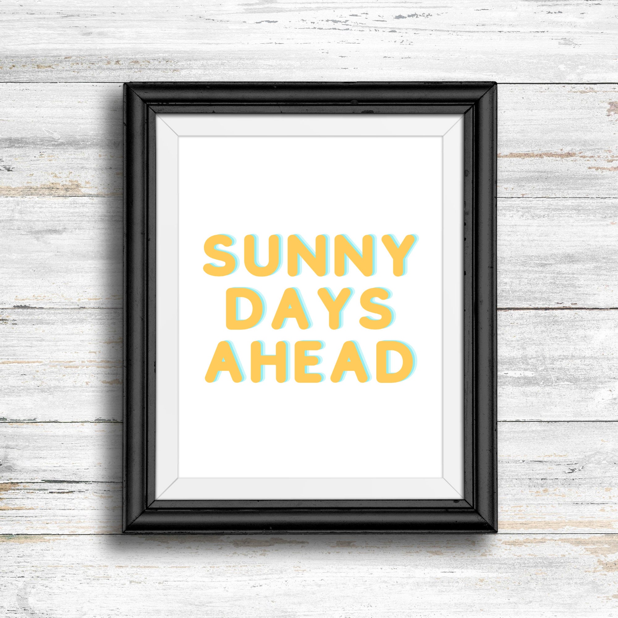 Sunny Days Ahead Digital Print, Digital Art, Print, Download, Online ...