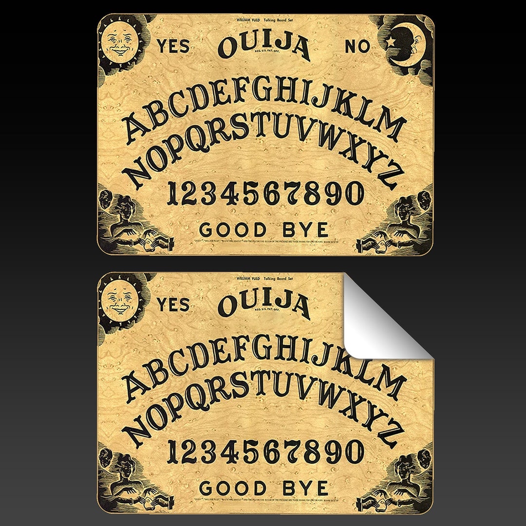 Ouija Board Sticker - Etsy
