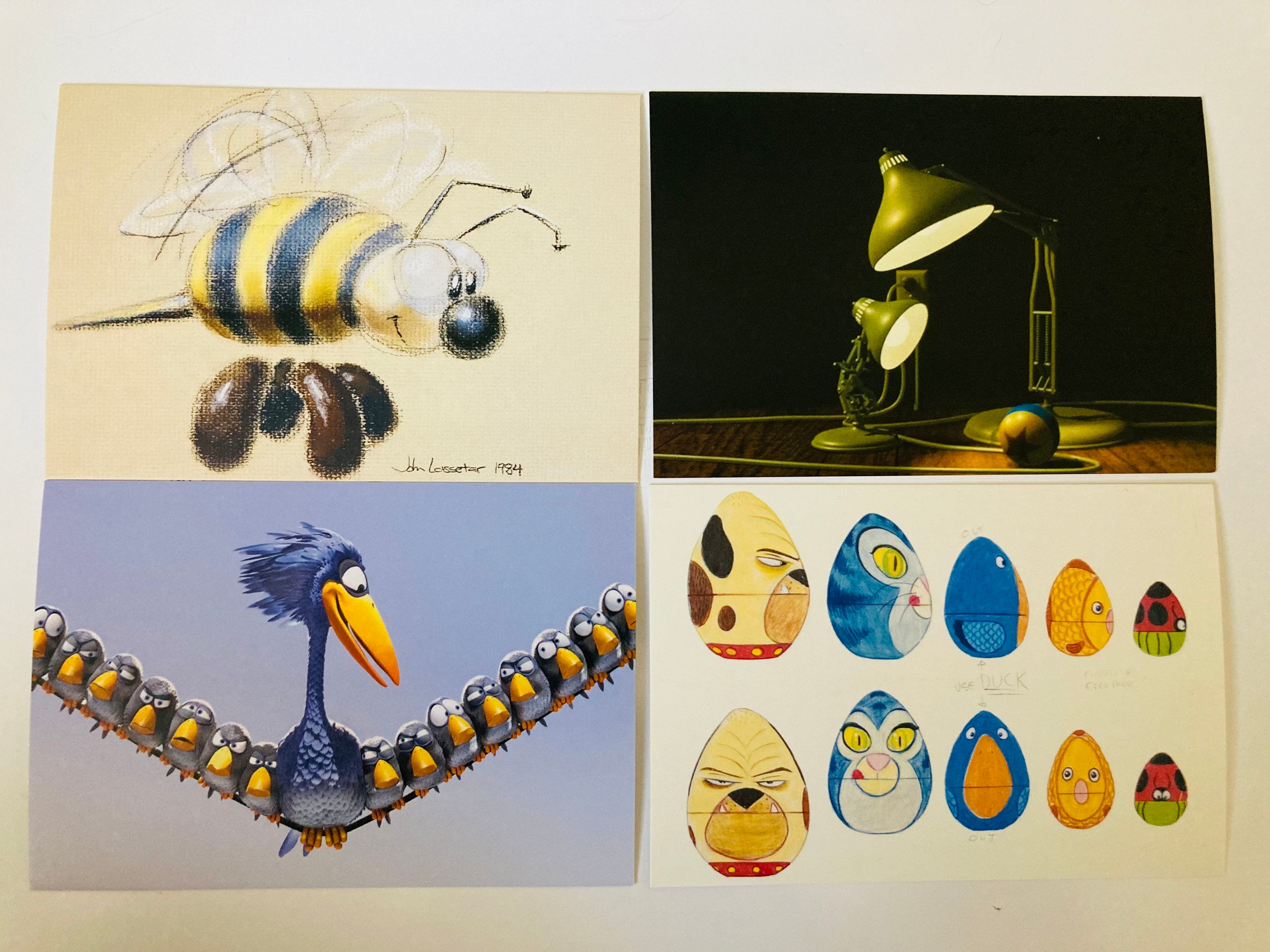 Pixar Postcards #3 - Etsy