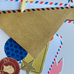 Air Mail Note Card - Etsy