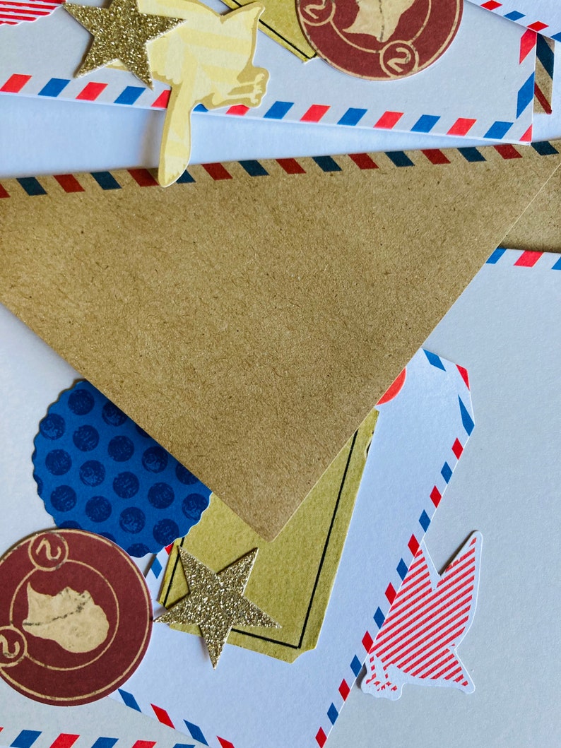 Air Mail Note Card - Etsy