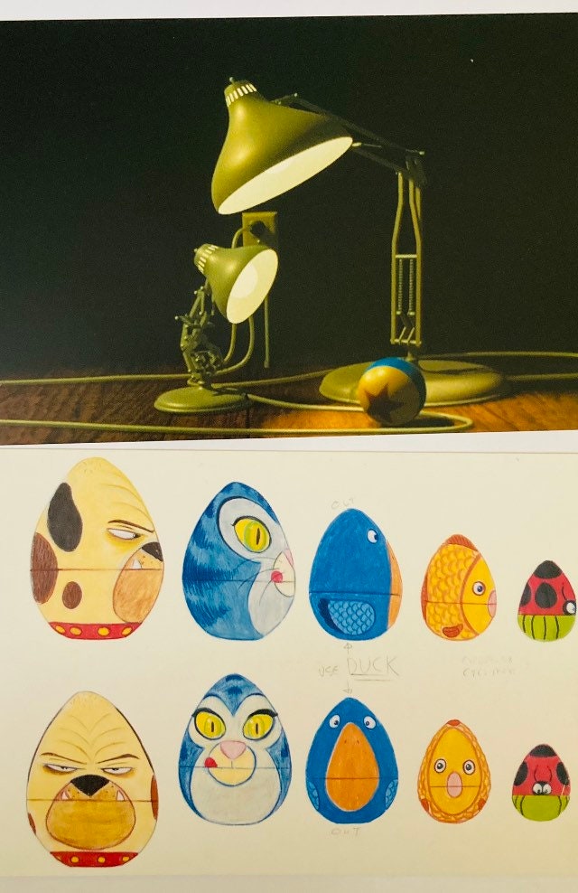 Pixar Postcards #3 - Etsy