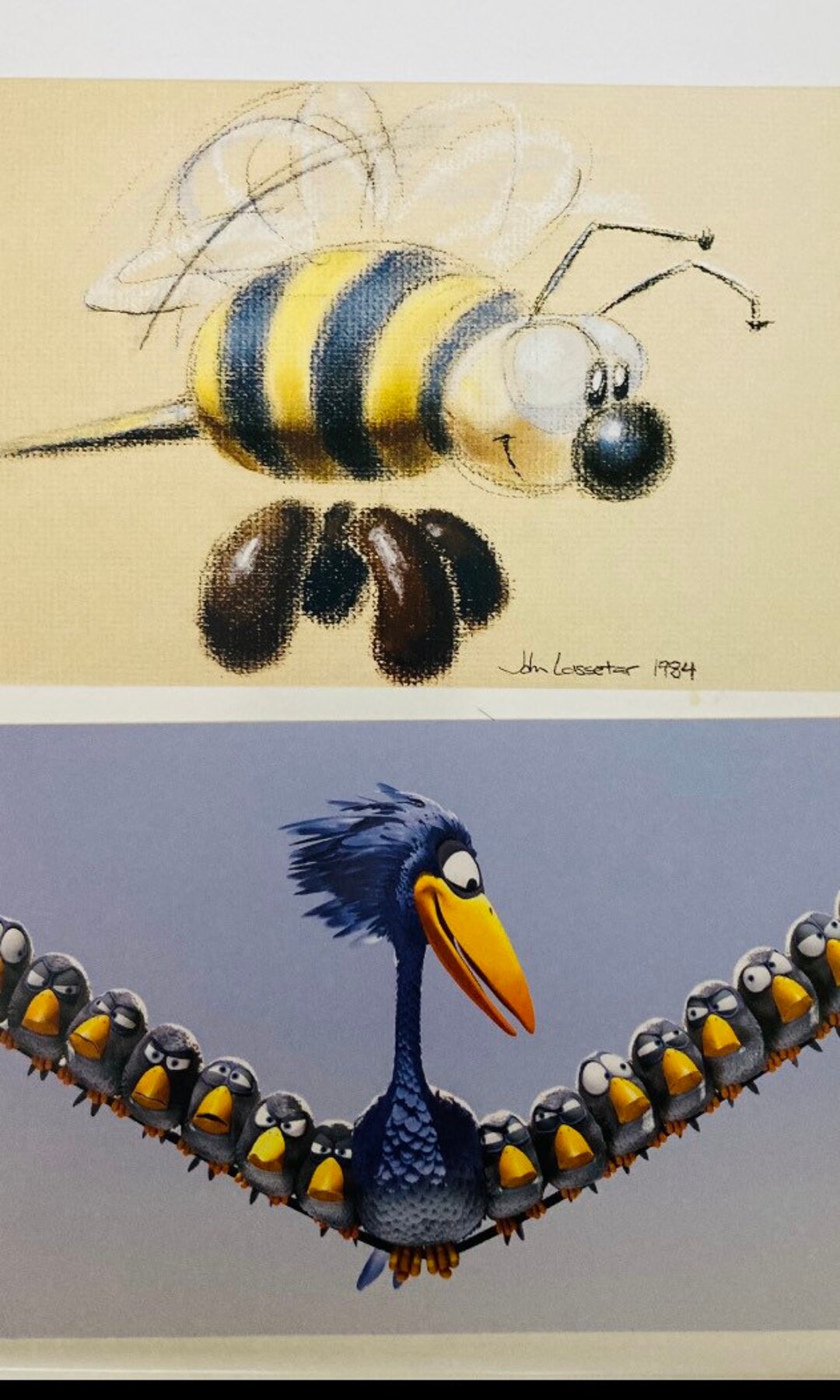 Pixar Postcards #3 - Etsy