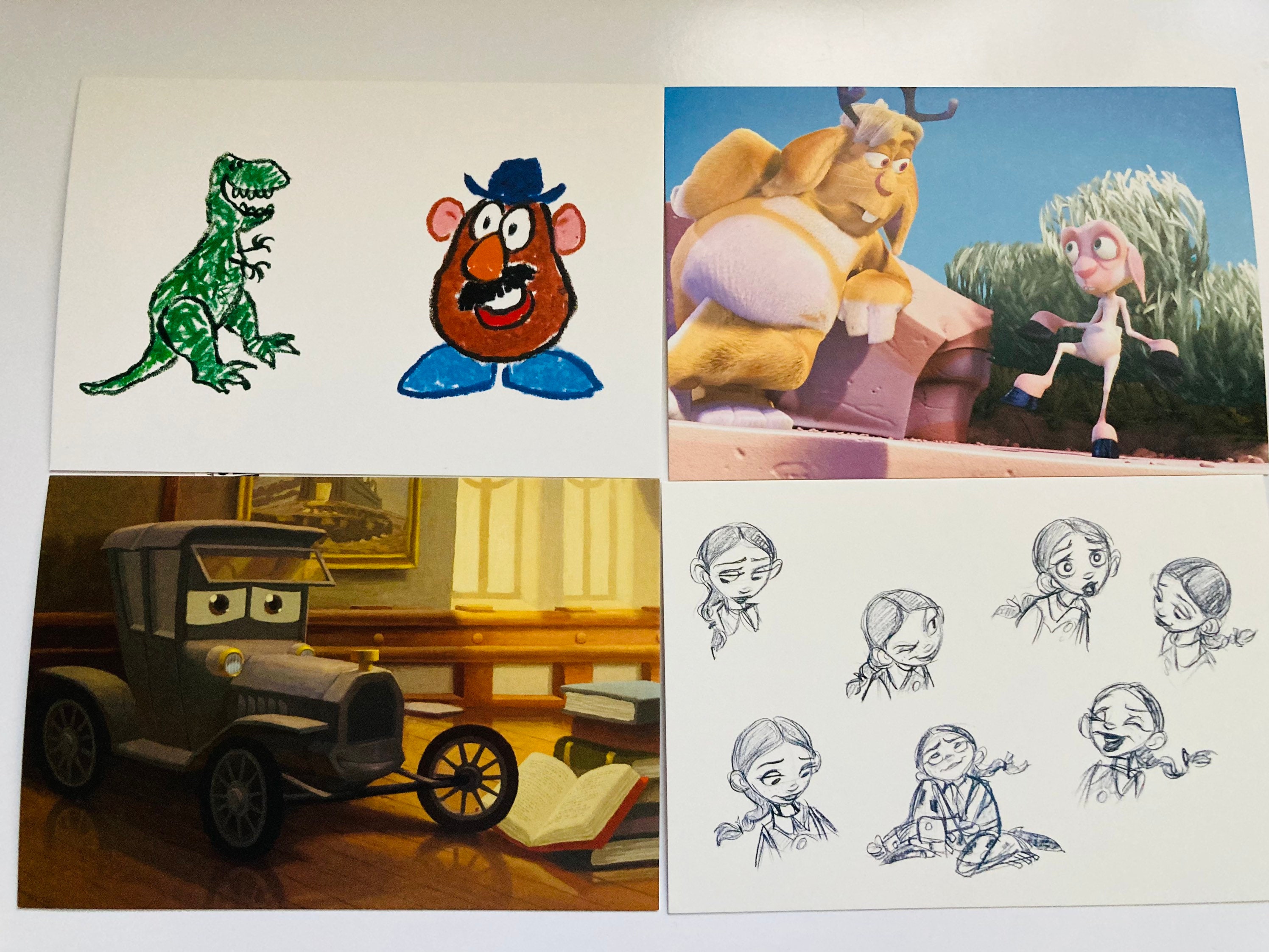 Pixar Postcards 2 - Etsy