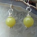 Hand Made, Semi Precious Lemon Jasper Gemstone and Sterling Silver ...