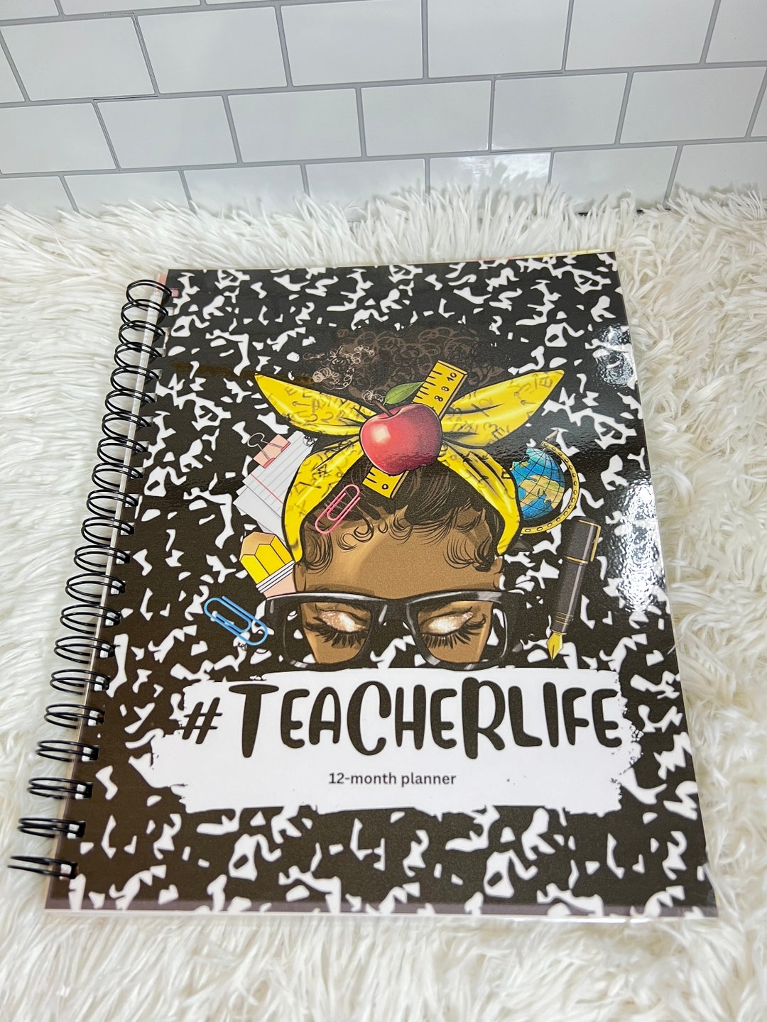 Teachers Edition 12-month Undated Planner - Etsy
