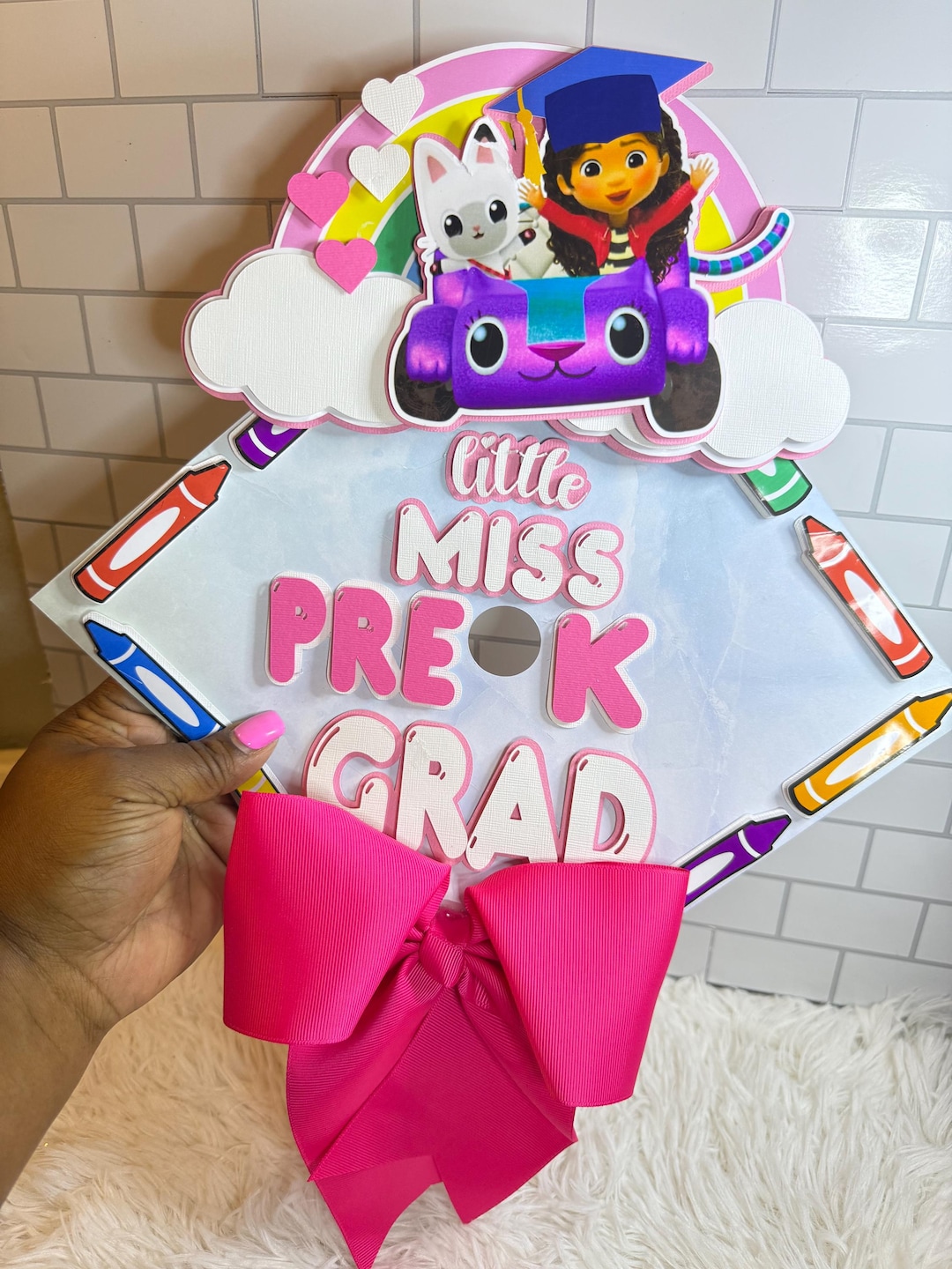 Custom Pre-k Graduation Cap Cover - Etsy