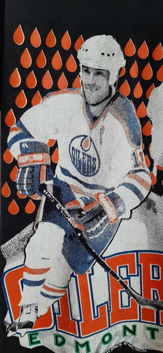 Vintage Edmonton Oilers Mark Messier T Shirt - Gem