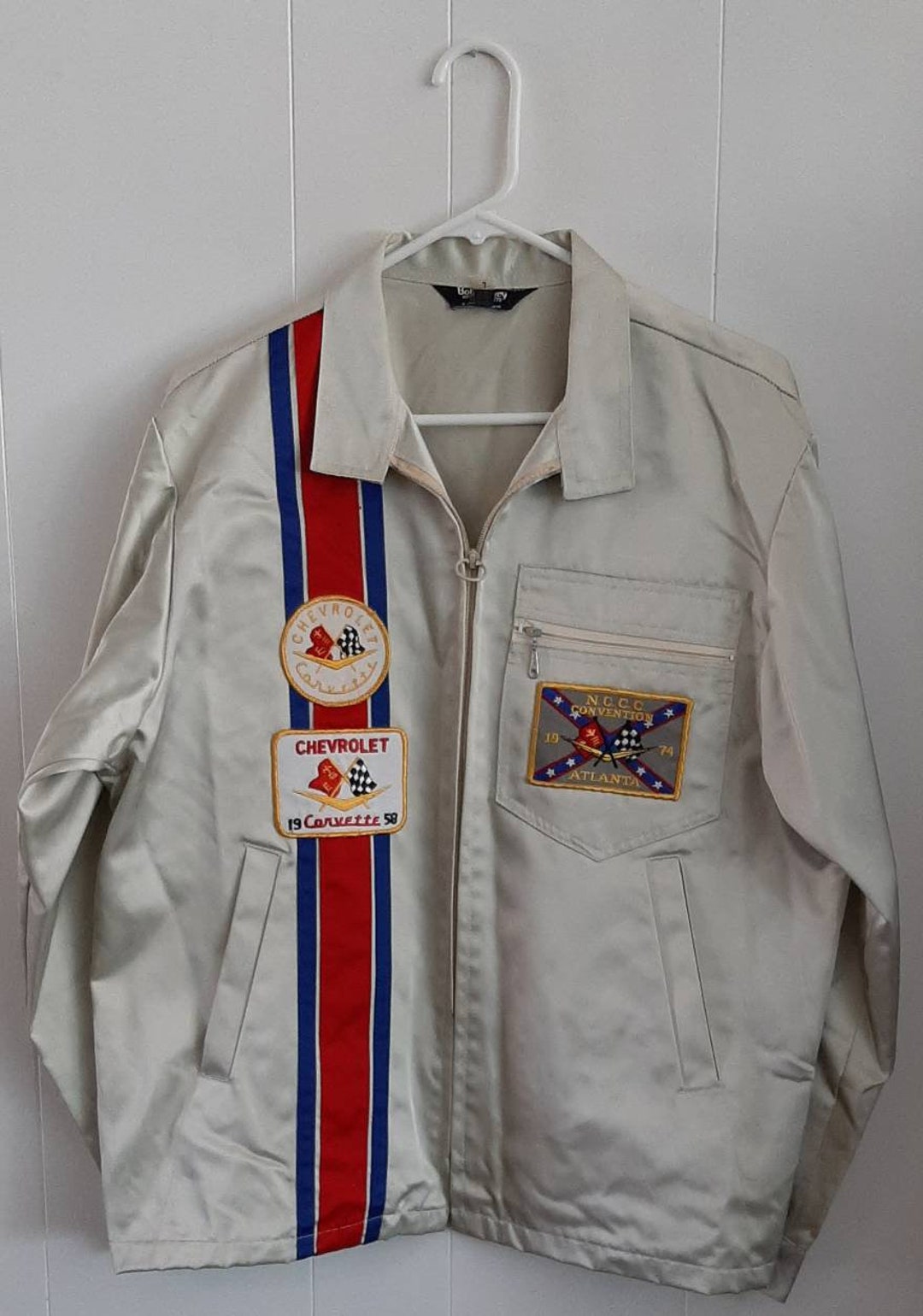 Vintage Bob Hadley Corvette Racing Jacket - Etsy