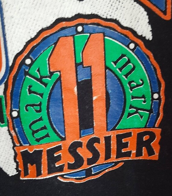 Vintage Edmonton Oilers Mark Messier T Shirt - Gem
