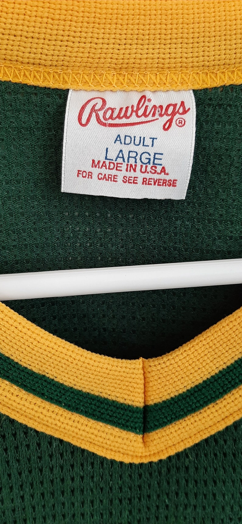 Vintage Oakland A's Rawlings Jersey - Etsy