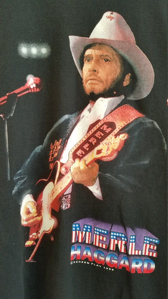 Vintage 90s merle haggard - Gem