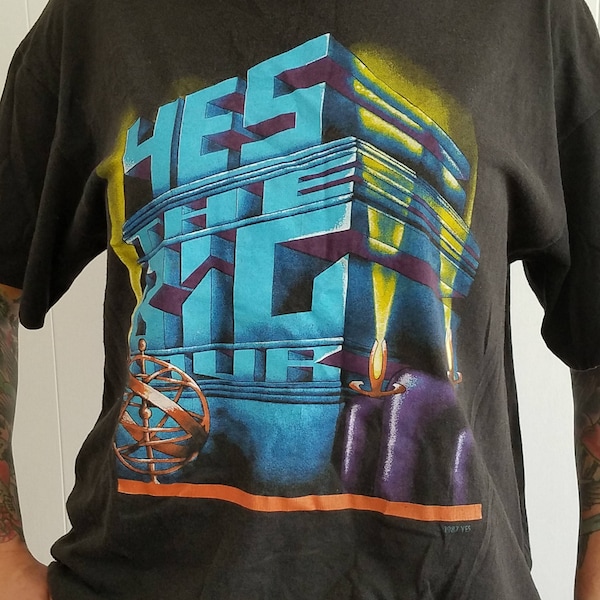 Yes Concert Vintage Shirt - Etsy