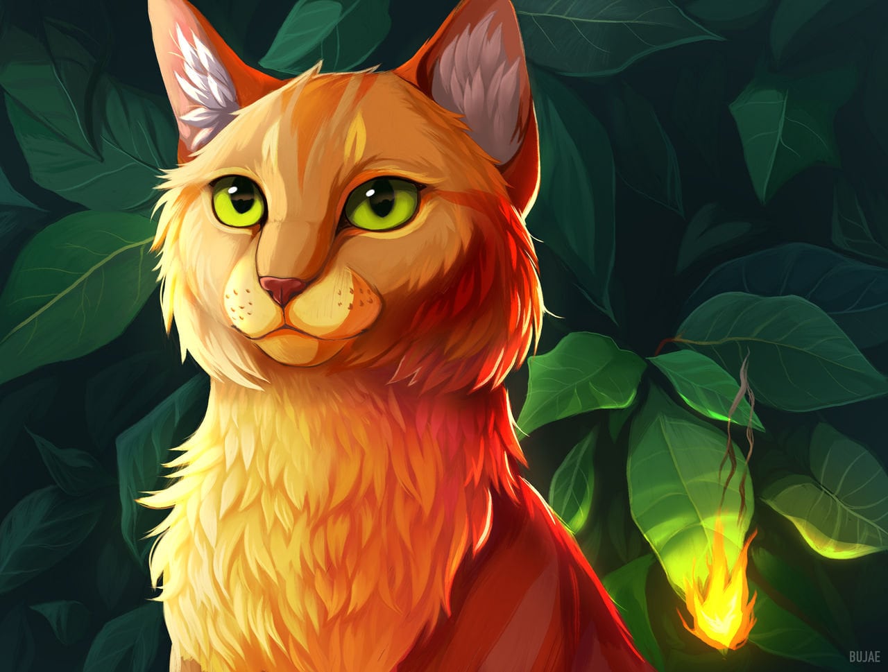 Firestar Warrior Cats “fire Alone Will Save Our Clan” - Digital ...
