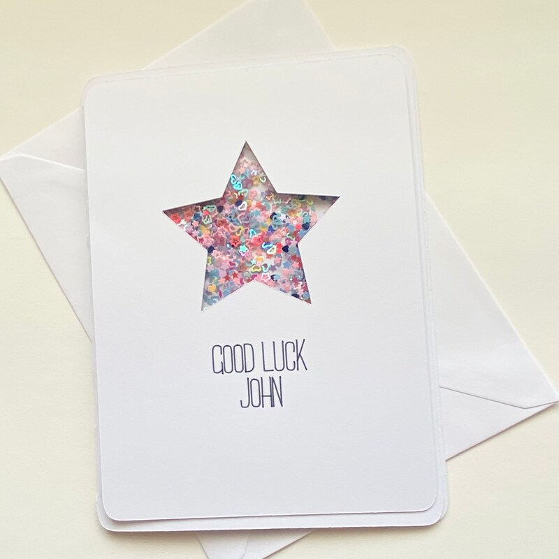 Good Luck Card - Etsy