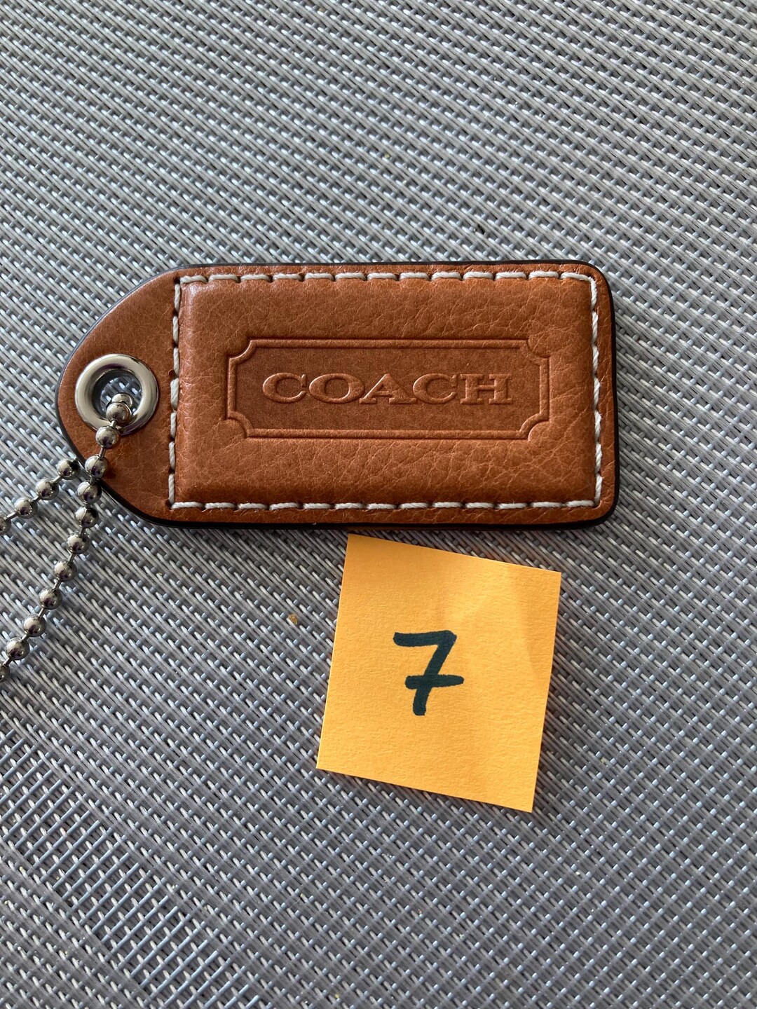 Coach Extra Large British Tan Leather Replacement Hangtag - Etsy