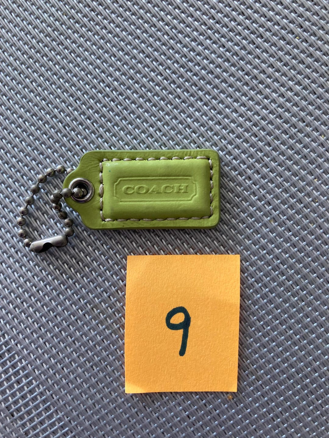Coach Replacement Hangtag Chartreuse Green - Etsy