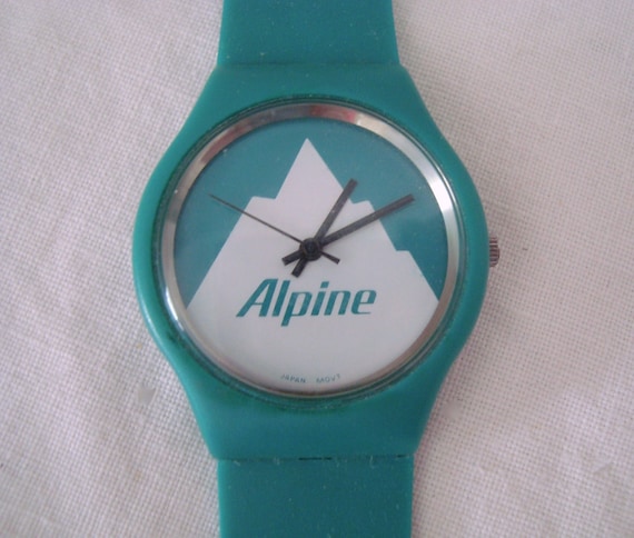 Vintage Working ALPINE CIGARETTES Quartz Unisex Watch… - Gem