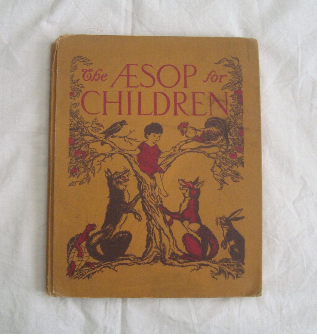 Vintage 1949 Edition THE AESOP for CHILDREN Illustrated Hardback Book 112 Pages - Etsy