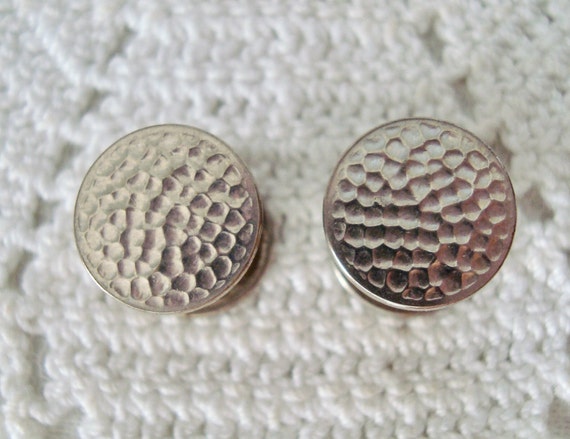 VINTAGE 1920's BELAIS Art Deco 2 Part Snap Cufflinks … - Gem