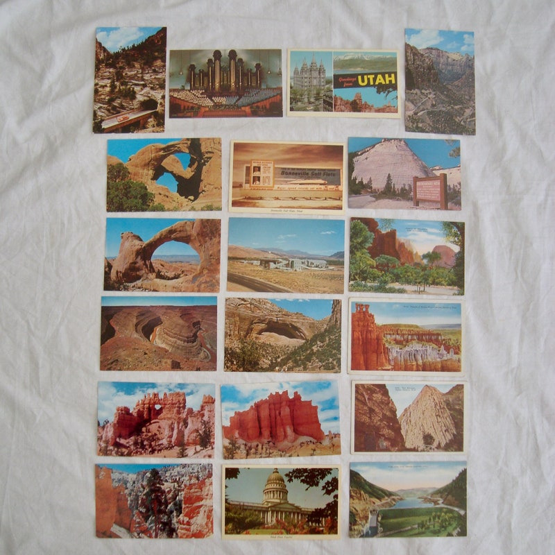 Utah Postcards - Etsy