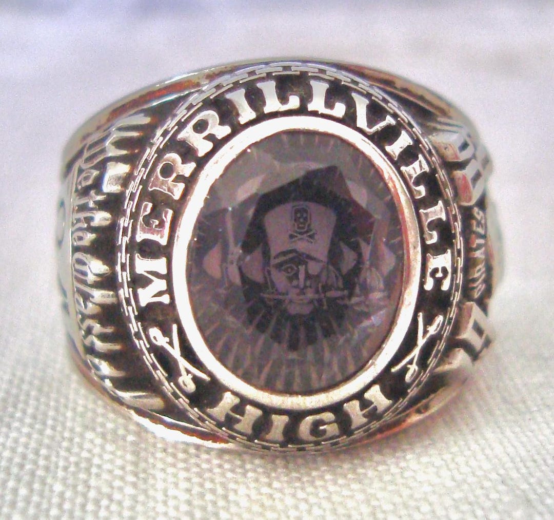 Vintage BALFOUR CELESTRIUM 1984 Merrillville Pirates, High School Class ...