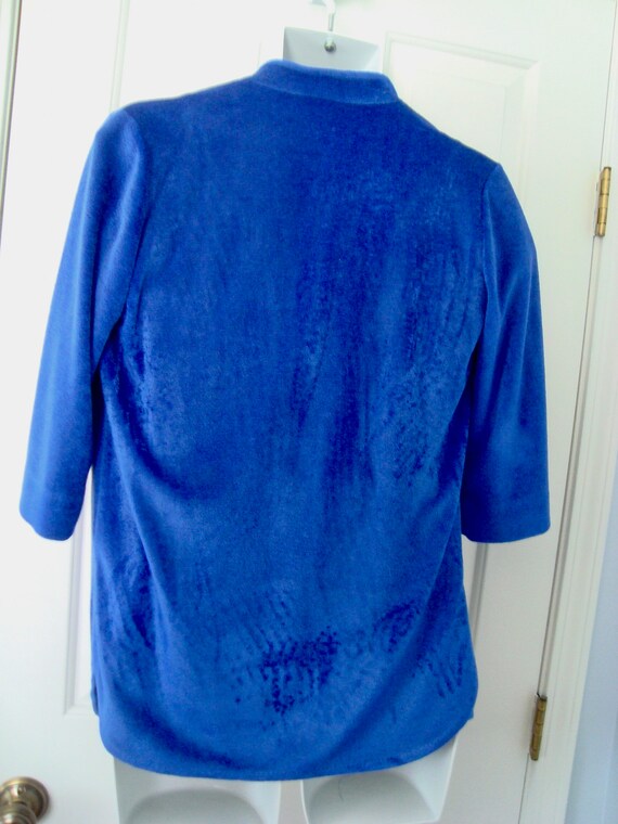 Vintage 1960's DeWEESE DESIGN Swim & Sun Royal Blue T… - Gem