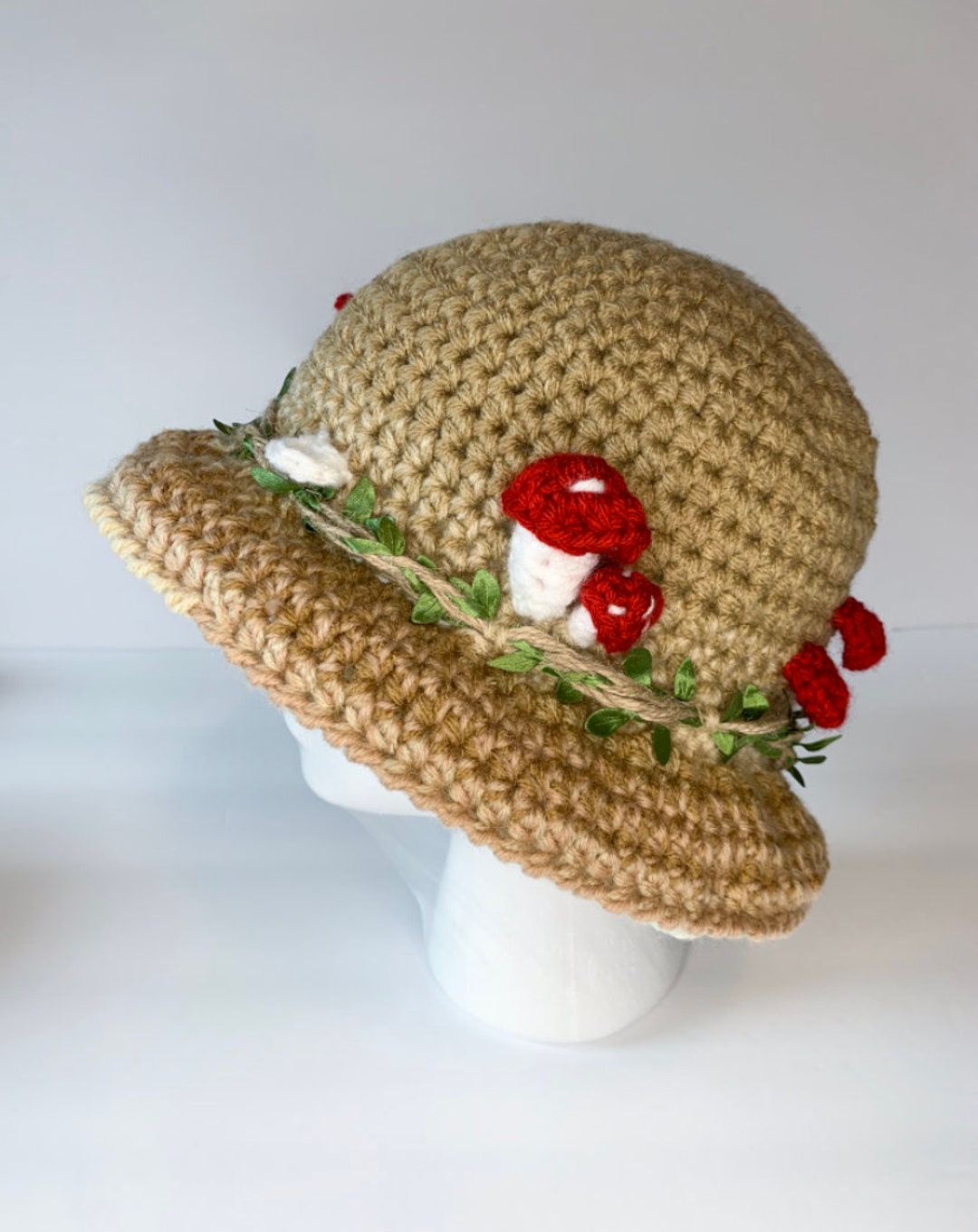 Tik Tok Hat, Crochet Witch Hat, Handmade Witch Hat, Twisted Hat, Fairy ...