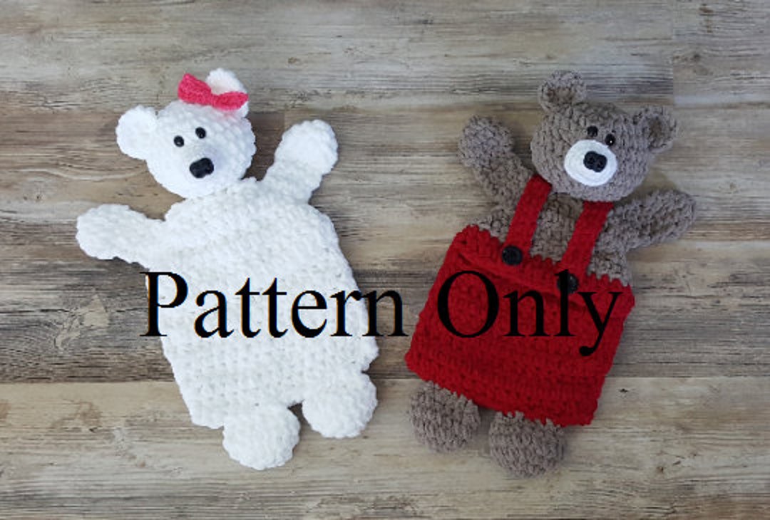 Crochet Pajama Eater Bear Pillow Pattern (PDF Download) - Etsy