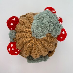 Mushroom Hat Toque Beanie Bucket Gamer Hat Handmade Sunhat Crochet ...