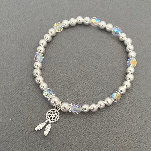 Dream Catcher Bracelet - Etsy UK