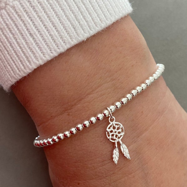 Dream Catcher Bracelet - Etsy UK