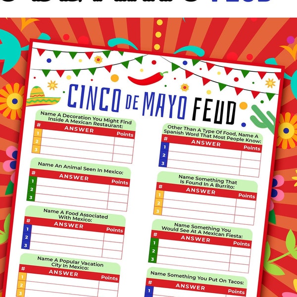 Cinco De Mayo - Etsy