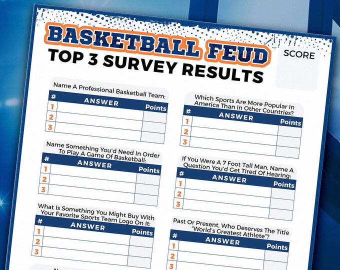 March Madness Feud | Basketball Family Feud | NCAA Basketball ...